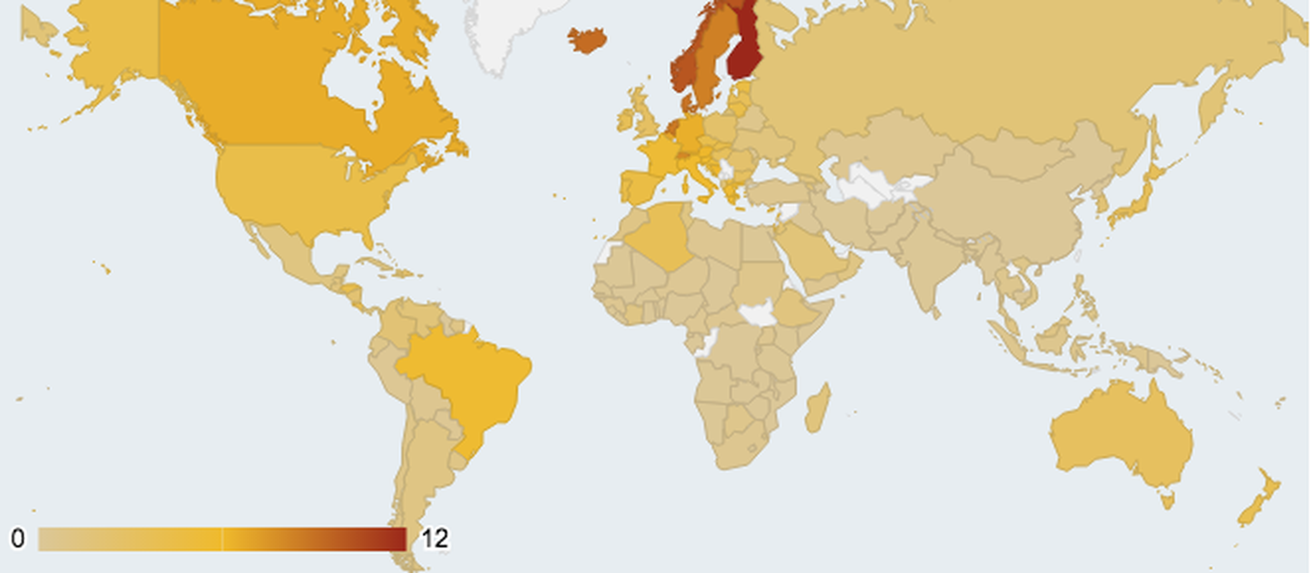 I vilket land dricker man mest kaffe? | Beans in Cup